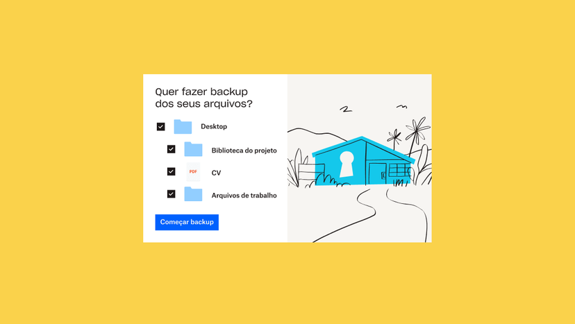 Quais são as diferenças entre backup e sincronização?