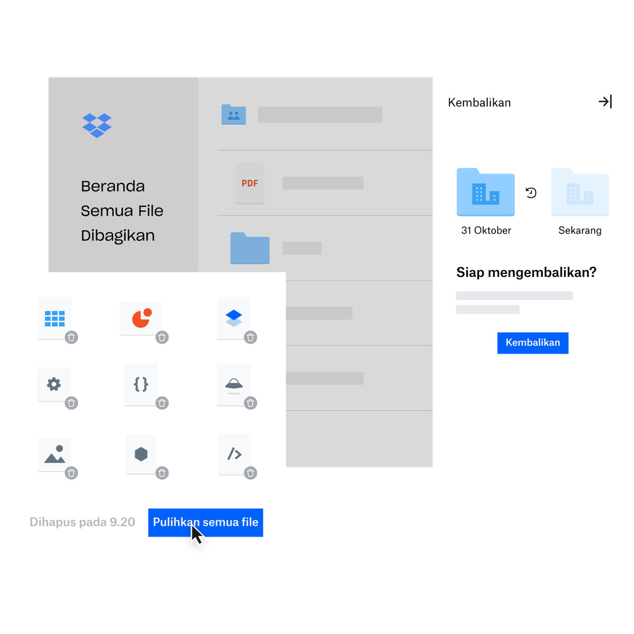 Dropbox Basic (Akun gratis) - Dropbox