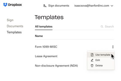 eSignatures in Dropbox, powered by Dropbox Sign - Dropbox
