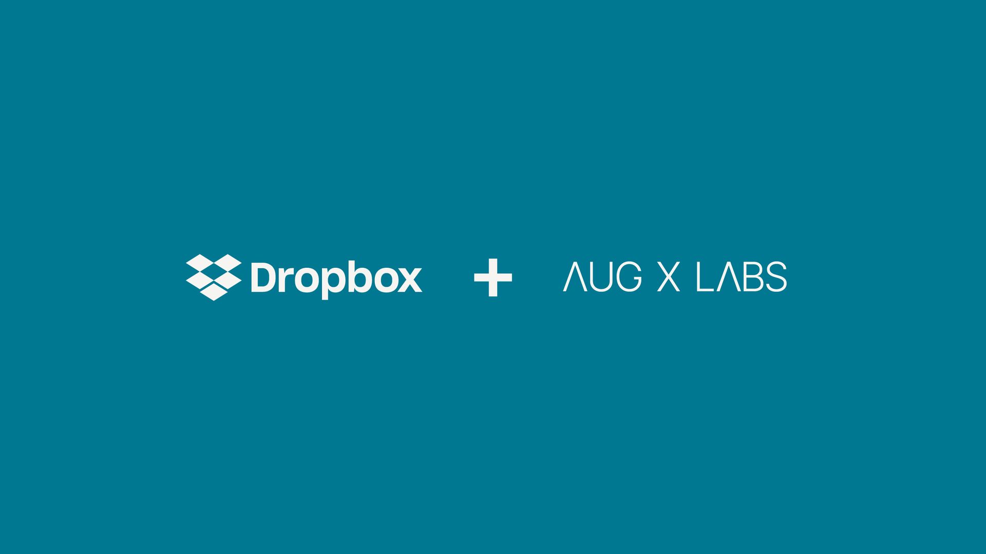 Dropbox and AugX Labs Partnership - Dropbox