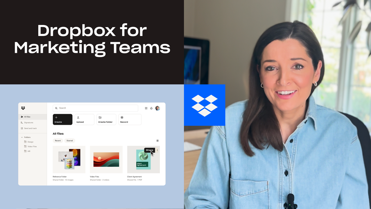 Dropbox for marketing teams - Dropbox