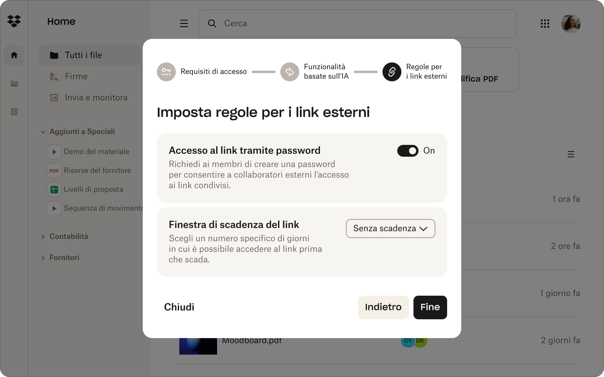 Come proteggere qualsiasi file tramite password - Dropbox