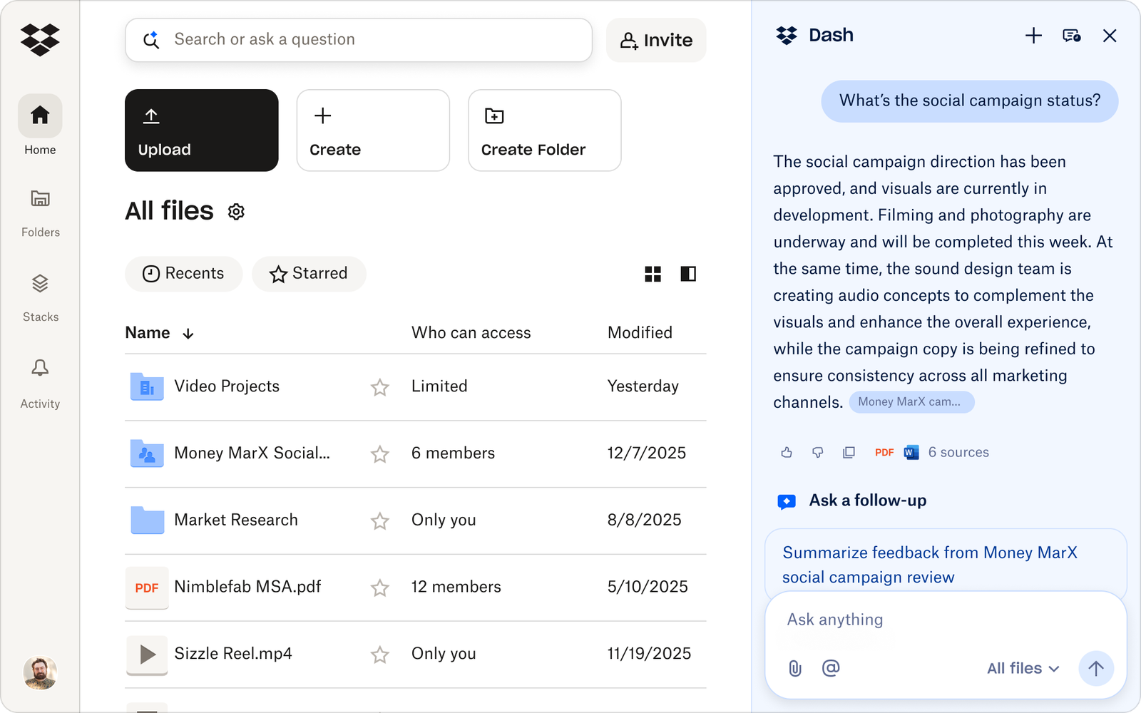 BlackMatter Creative ขยายการทำงานได้อย่างมีประสิทธิภาพด้วย Dropbox Dash ...