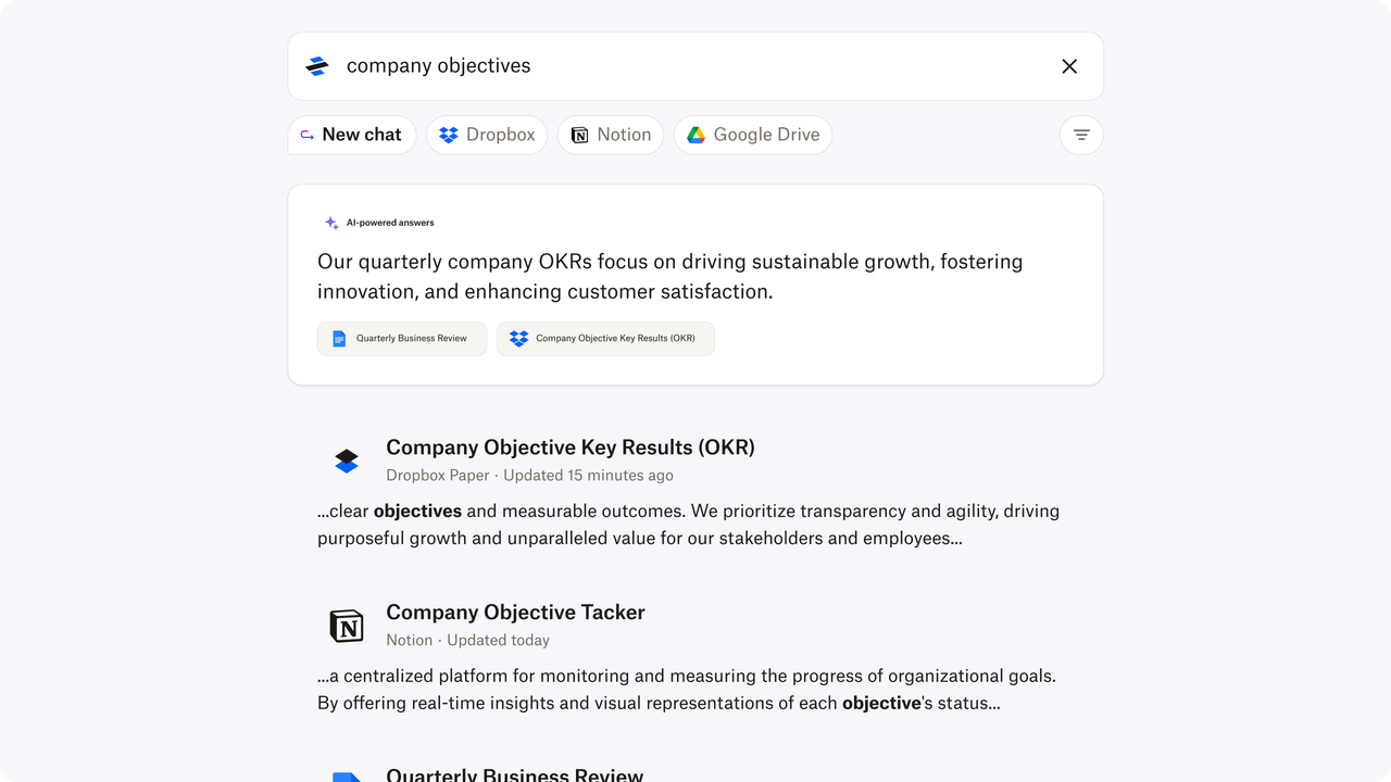 Dropbox Product Updates
