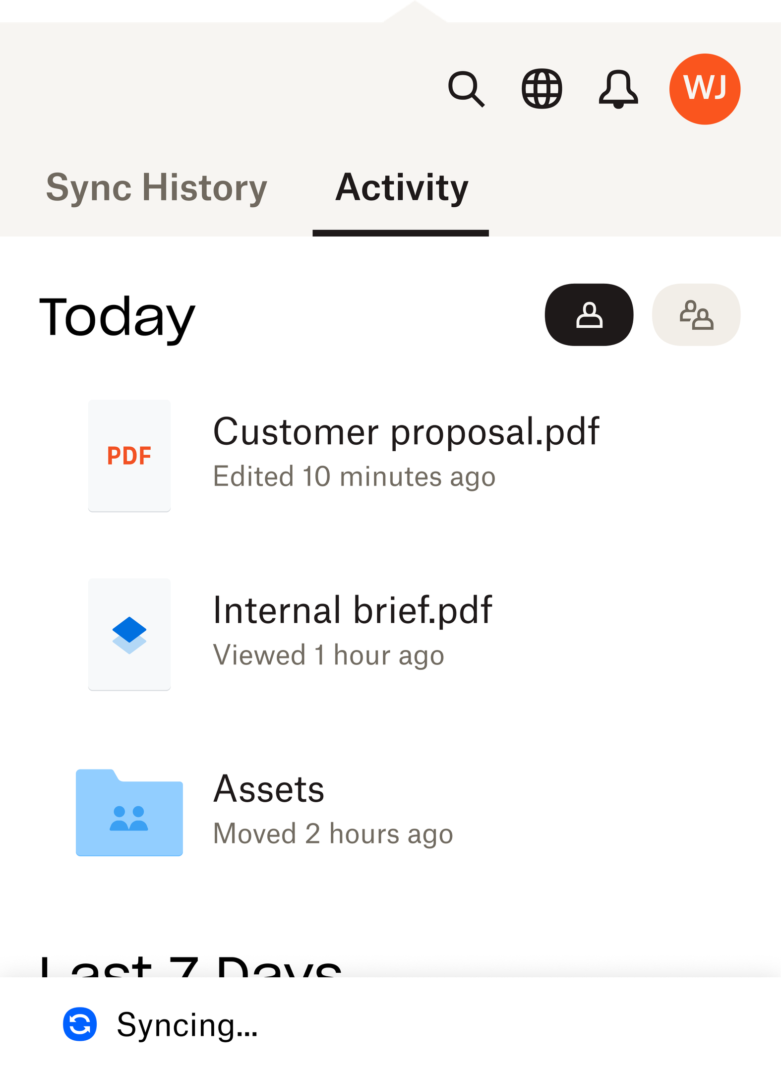 Dropbox Desktop Experience for macOS & Windows