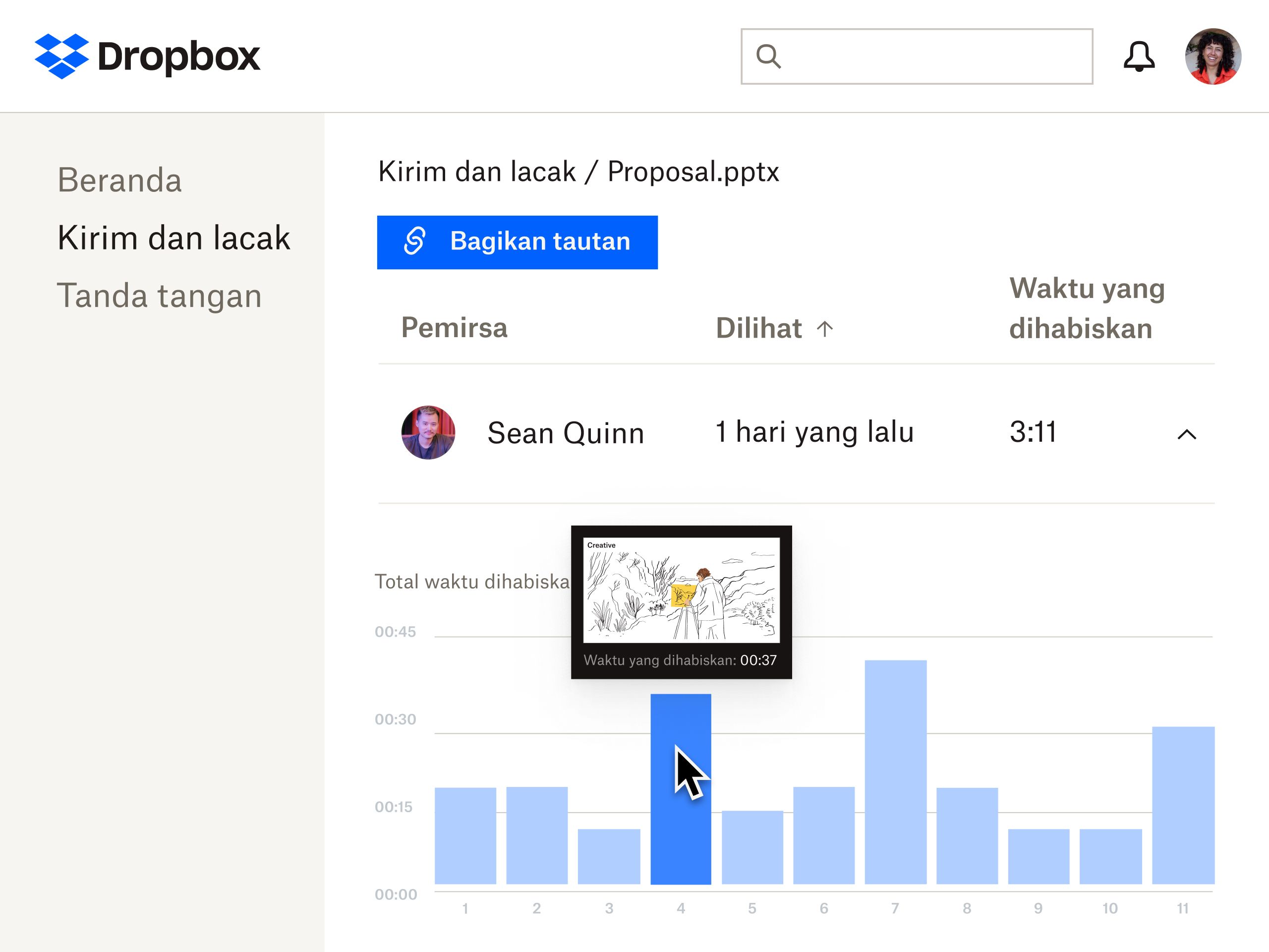 Solusi Manajemen Proposal - Dropbox