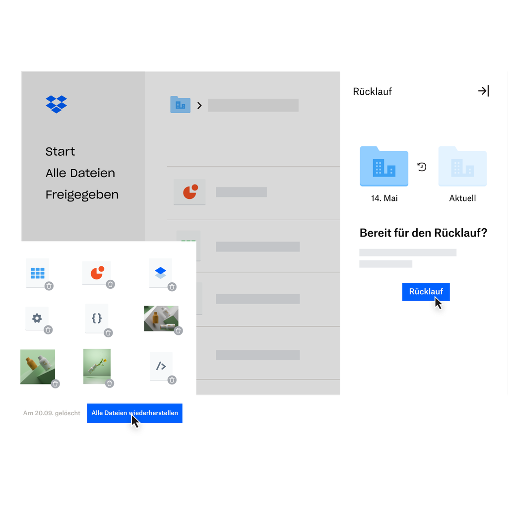 Cloud-Speicher – Dateien sicher online speichern – Dropbox