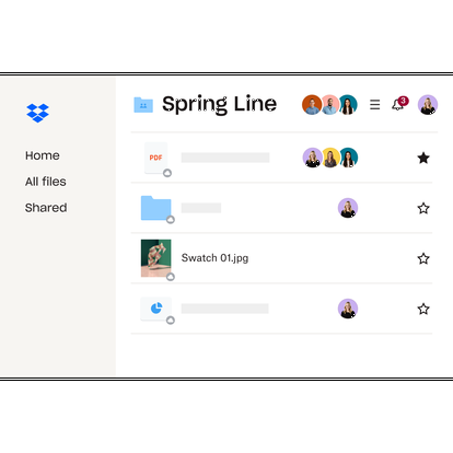 Secure cloud document storage – Dropbox
