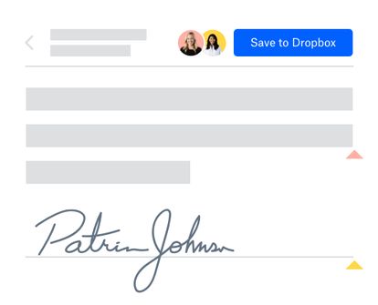 Add Electronic Signatures to Digital Files and Sign - Dropbox