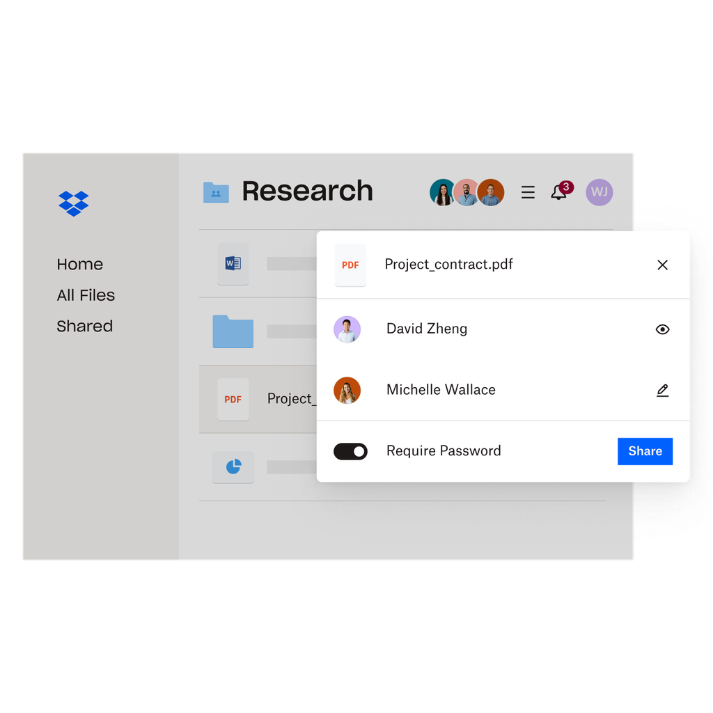 Password Protect Files, Folders, and PDFs - Dropbox