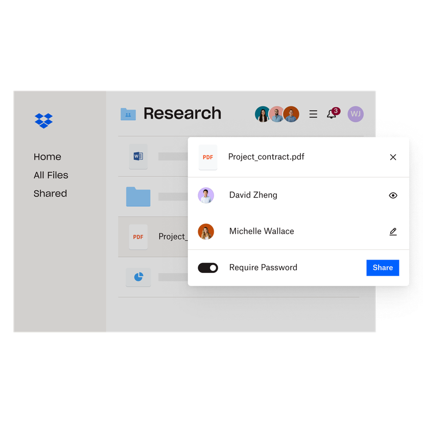 Password Protect Files, Folders, and PDFs - Dropbox