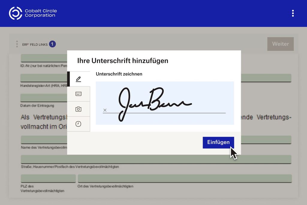 Integrierte Signaturen– sichere Anfragen für elektronische Signaturen ...