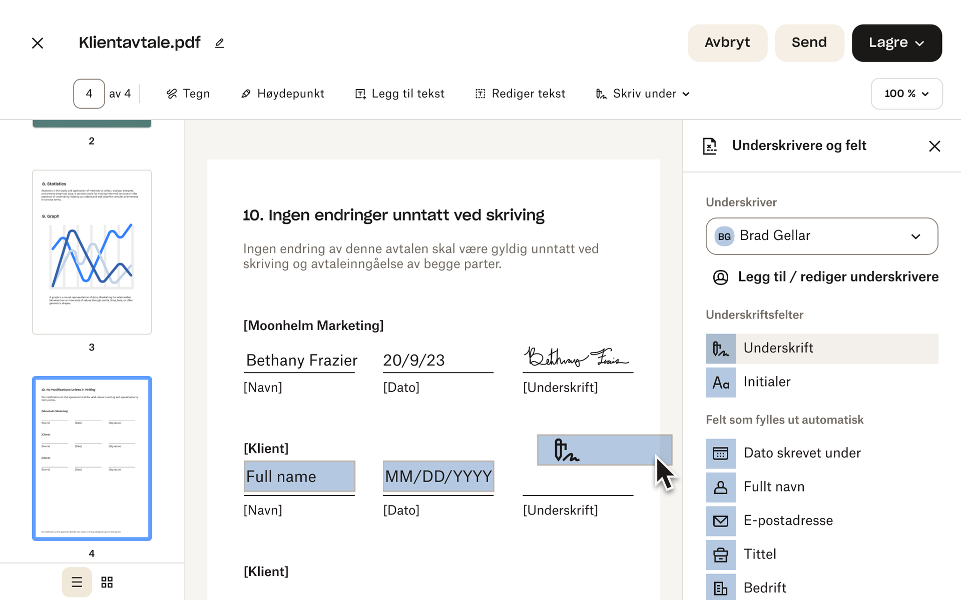 PDF-redigerer: Legg til, slett, endre rekkefølge og roter på en sikker måte - Dropbox