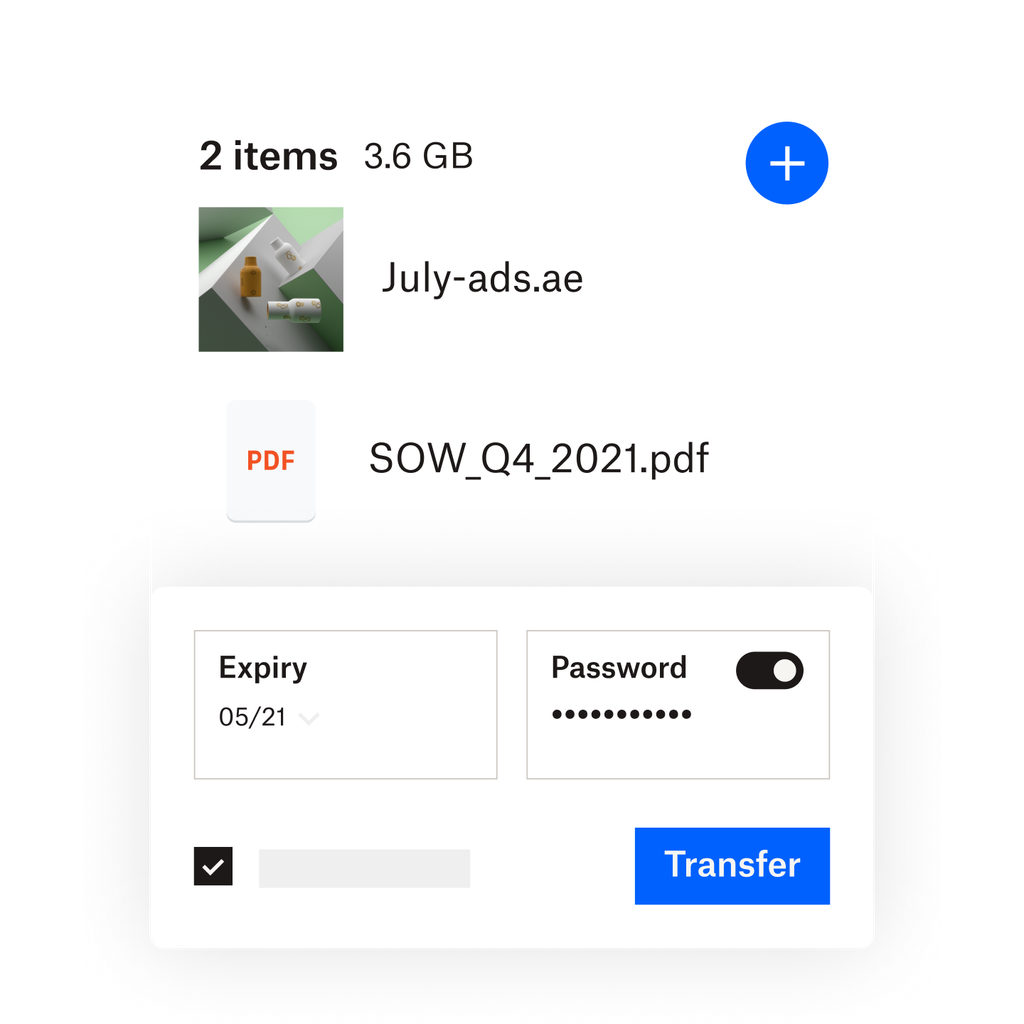 File Transfer for Fast and Secure Sharing – Dropbox