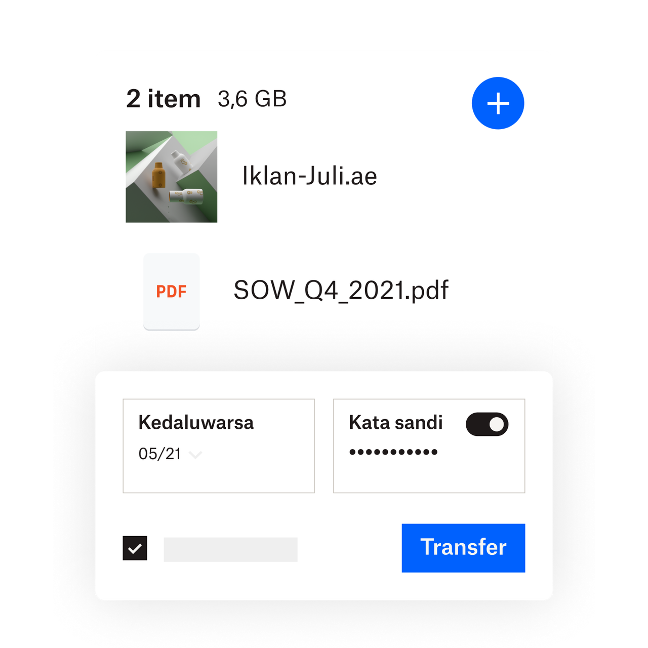 Transfer File untuk Berbagi dengan Cepat dan Aman - Dropbox