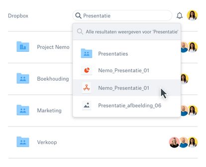 Je digitale bestanden en mappen ordenen - Dropbox