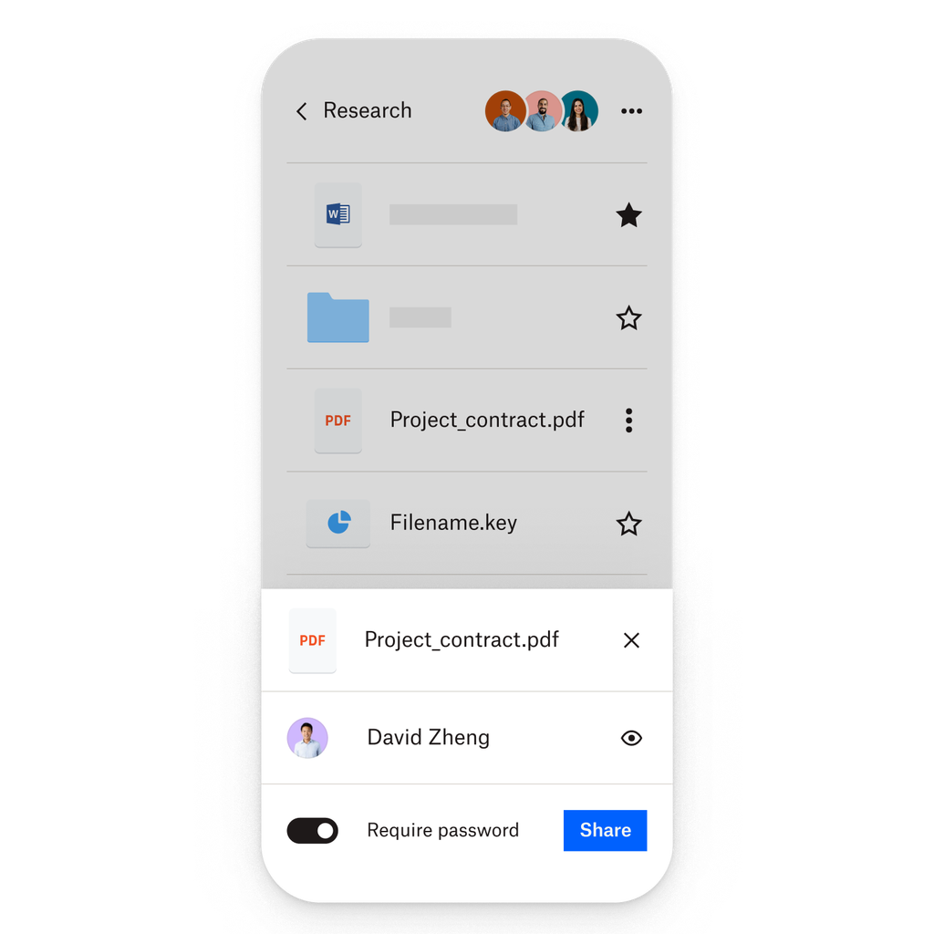 Password Protect Files, Folders and PDFs - Dropbox