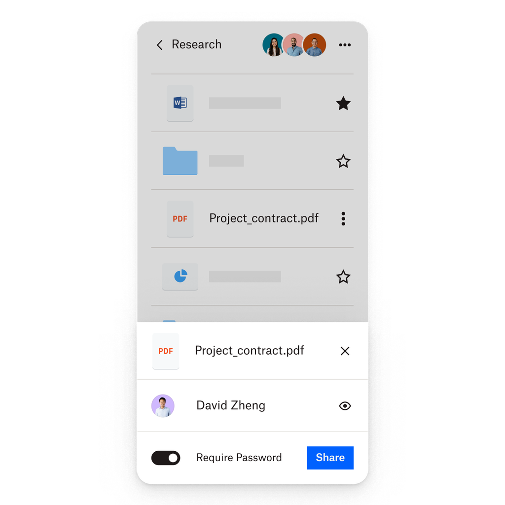 Password Protect Files, Folders, and PDFs - Dropbox