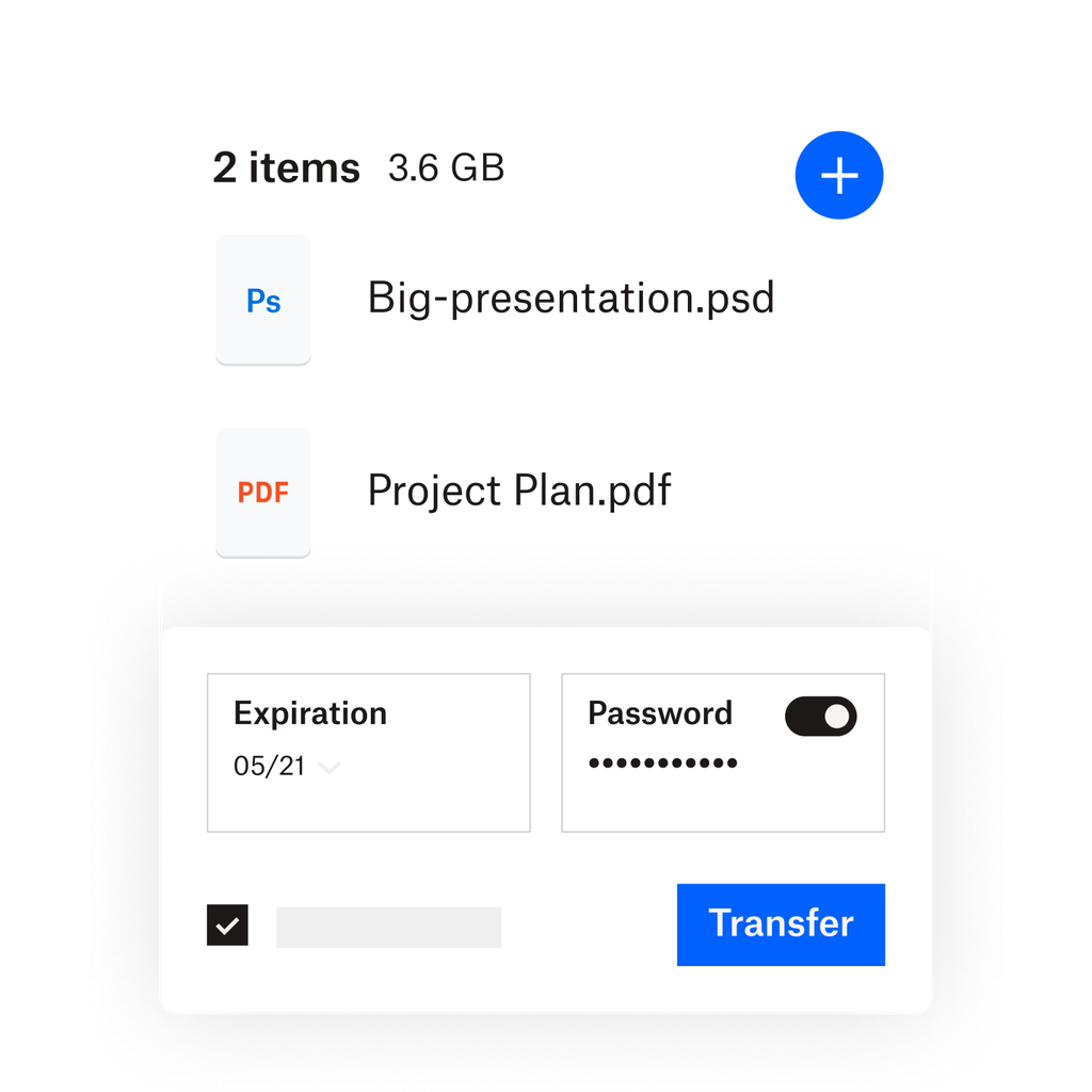Easily Send and Transfer Large Files - Dropbox