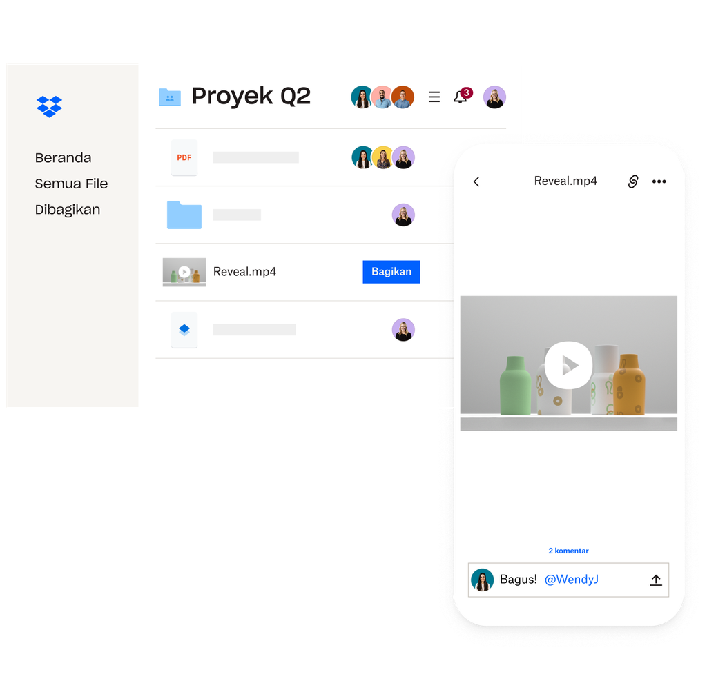 3 Cara Mengirim Video Berukuran Besar di WhatsApp - Dropbox