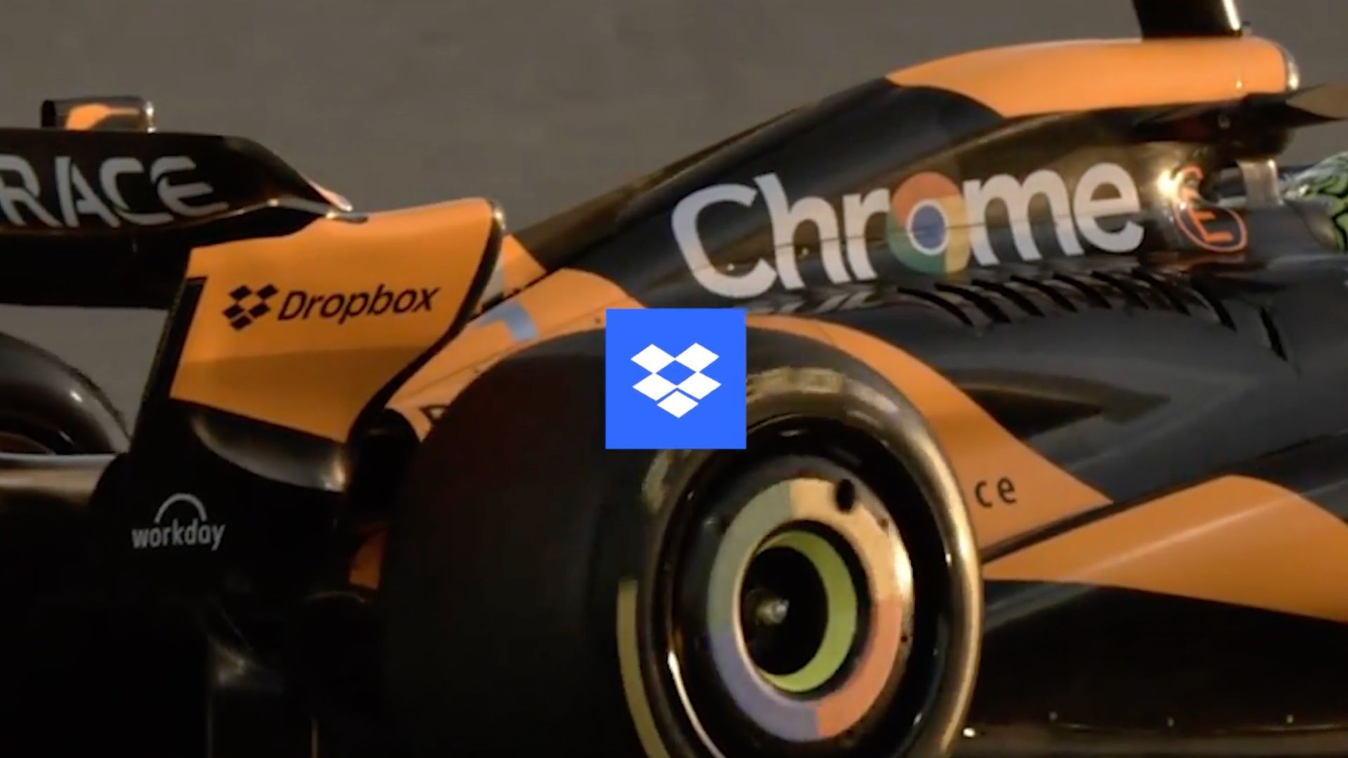Technology Partner of the McLaren Formula 1 Team - Dropbox