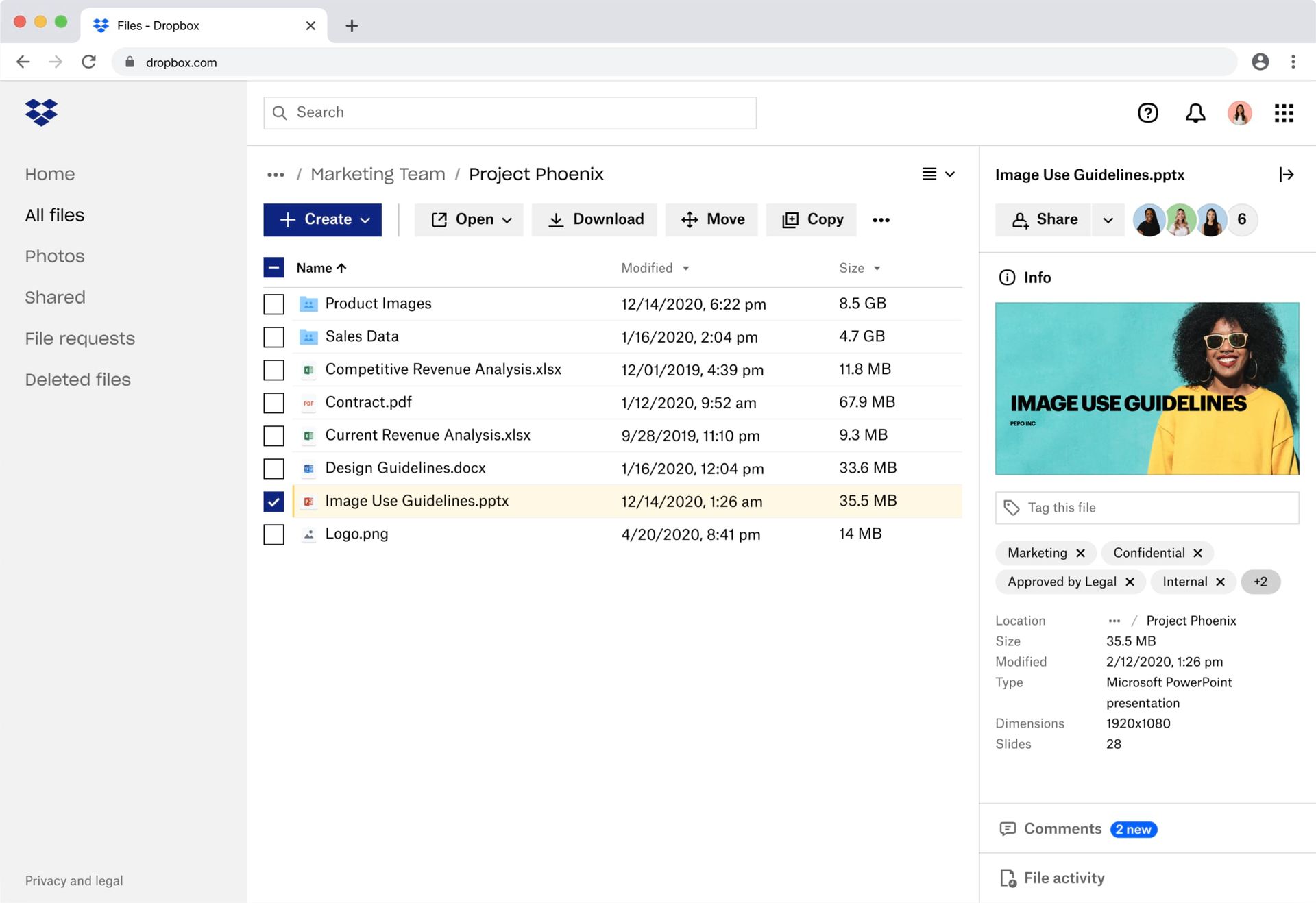 Dropbox Product Updates - April 2022