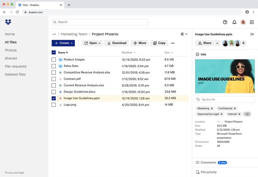 Dropbox Product Updates - April 2022