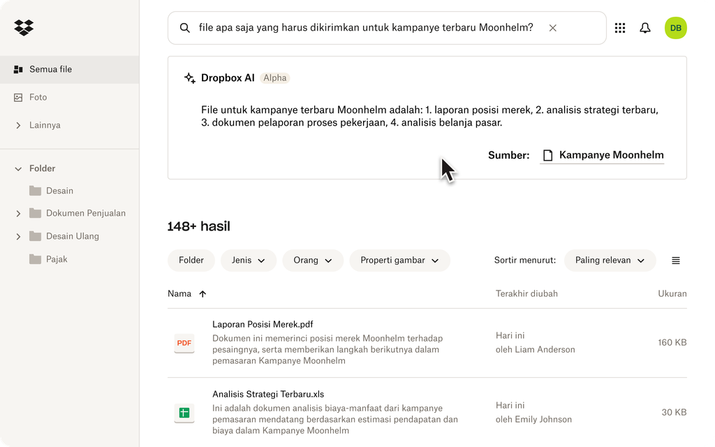 Pembaruan Produk Dropbox Oktober 2023