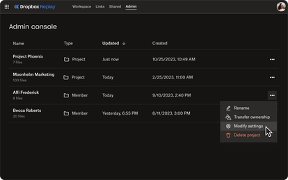 Dropbox Product Updates