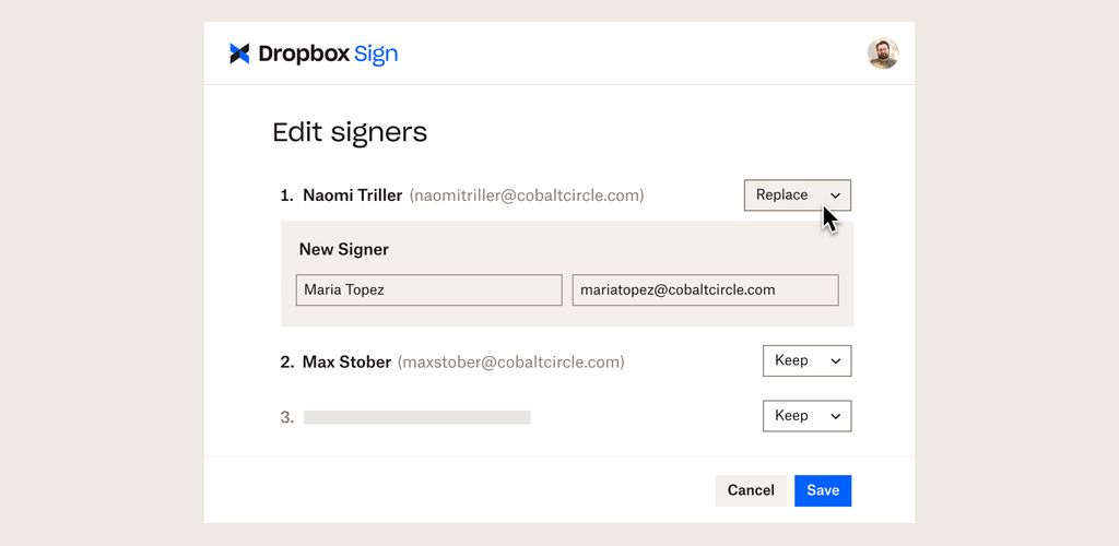 Dropbox Sign April 2023 Product Updates