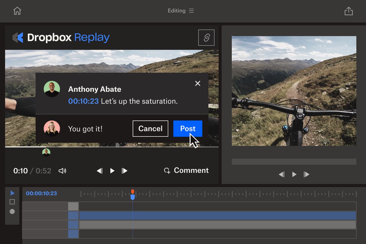Fast track video reviews and approvals with Dropbox Replay | Dropbox